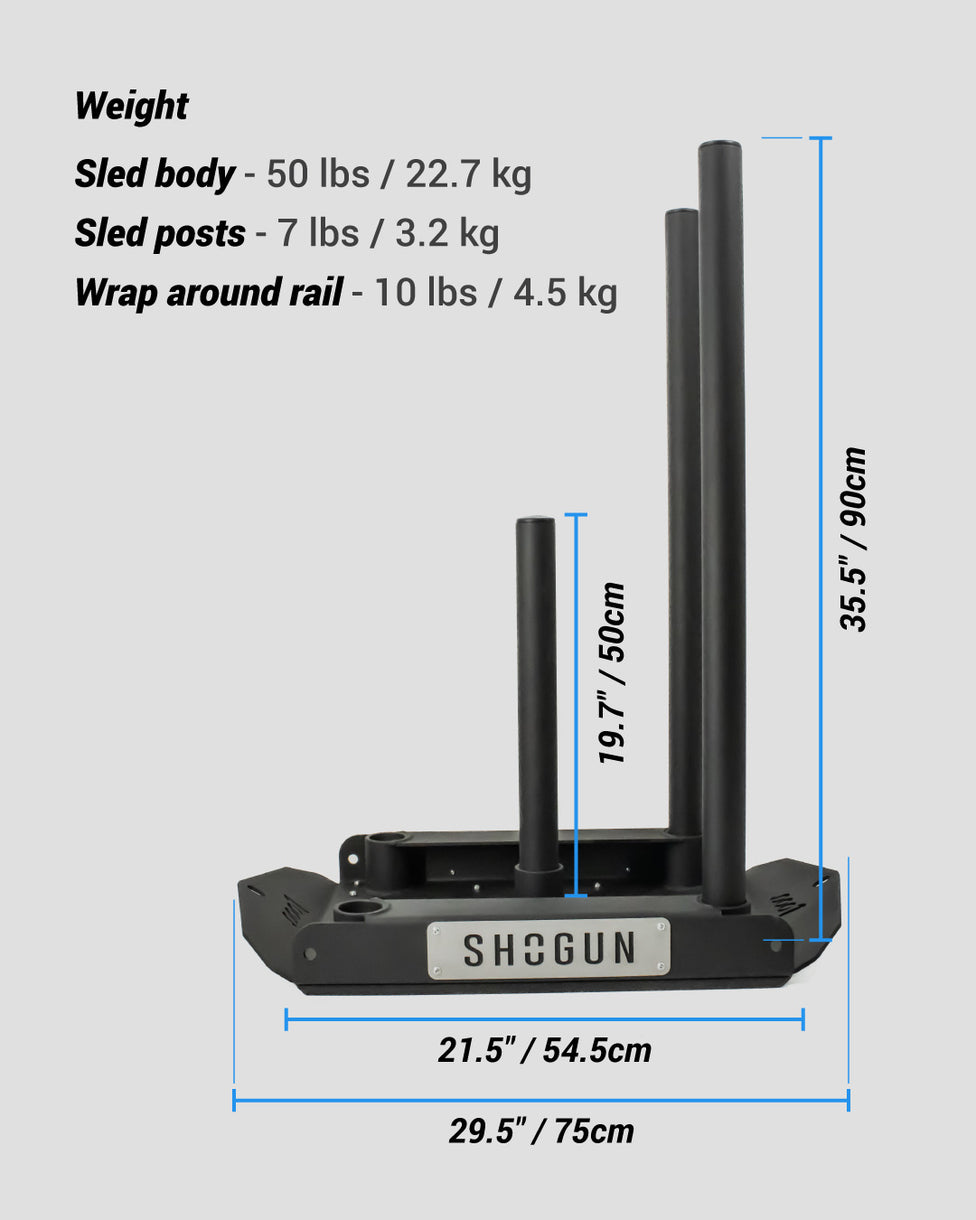 SHOGUN Multipurpose Sled for Push Pull HYROX and ATG training – Shogun ...